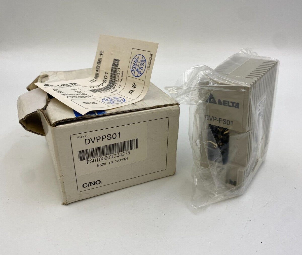 Delta Electronics DVPPS01 Programmable Logic Controller IN 100-240VAC – SPMX SOLUCIONES INDUSTRIALES