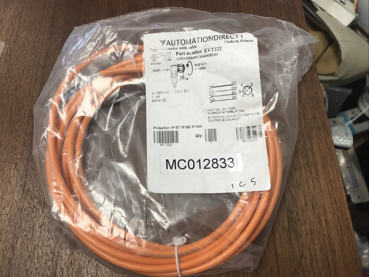 AUTOMATION DIRECT EVT222 CONNECTOR with CABLE AWG 22 – SPMX SOLUCIONES ...