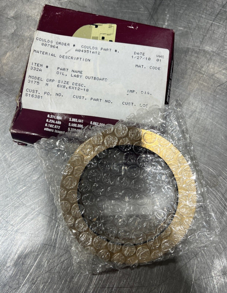 Inpro/Seal Inpro Seal 1000-A-22423-5 Goulds Part A04951A12 Bearing Iso ...