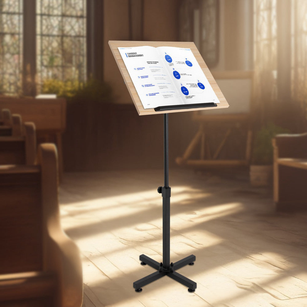 Podium Conference Pulpit Podium Stand Lectern tablet Laptop Table Tilt ...