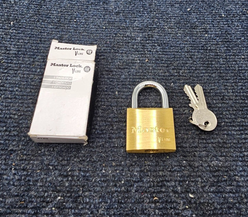Master Lock 4140KA Padlock, Keyed Different, Standard Shackle, Rectang ...