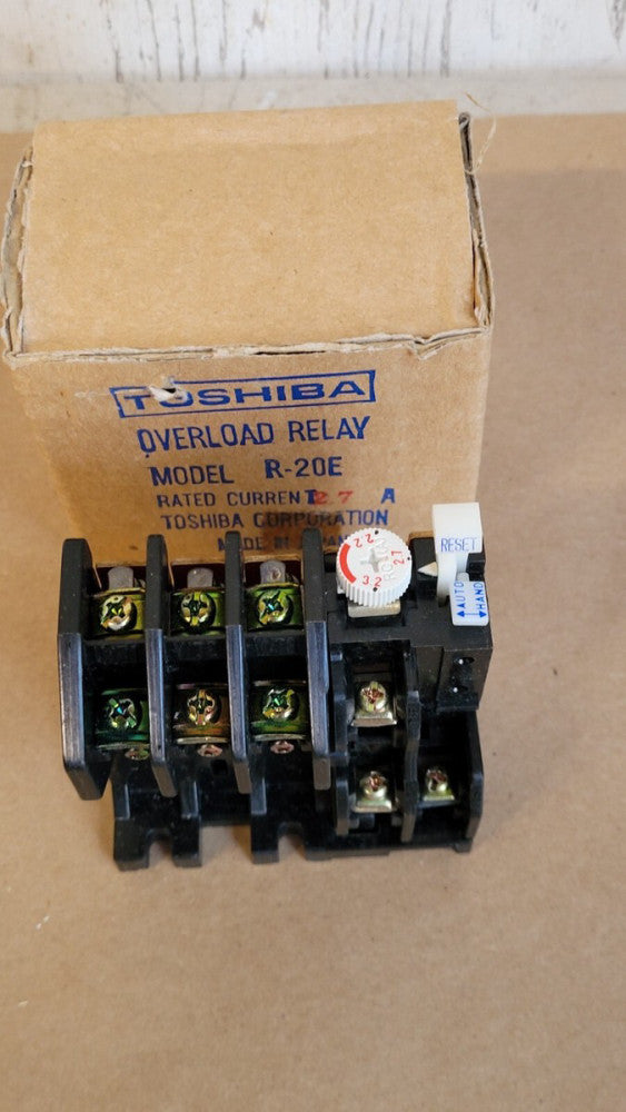 Toshiba R20-E 2.7 Amp Overload Relay – SPMX SOLUCIONES INDUSTRIALES