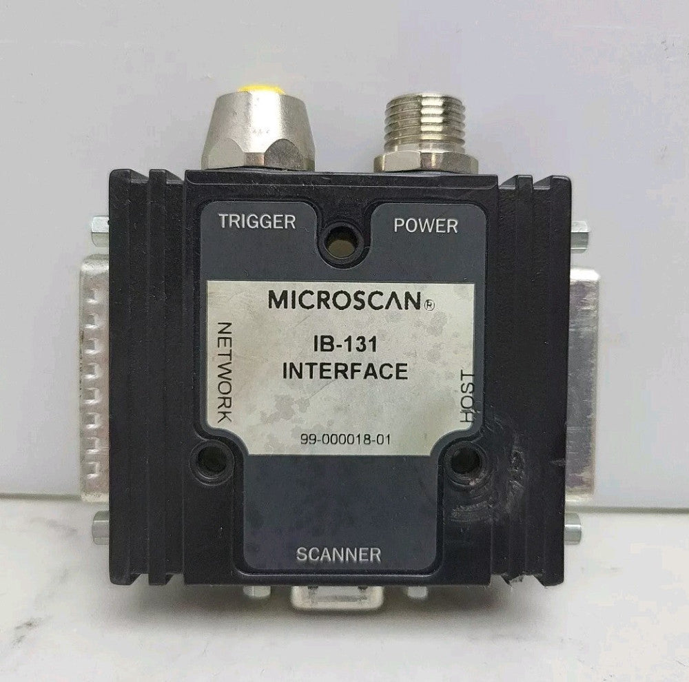 Microscan IB-131 Barcode Scanner Interface – SPMX SOLUCIONES INDUSTRIALES