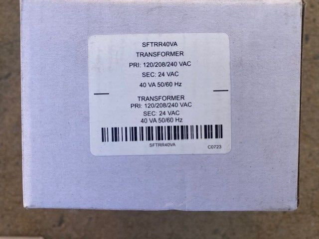 Trane Transformer ISC-Class 130 Insulation 240 VA 50/60Hz SFTRR40VA (N ...