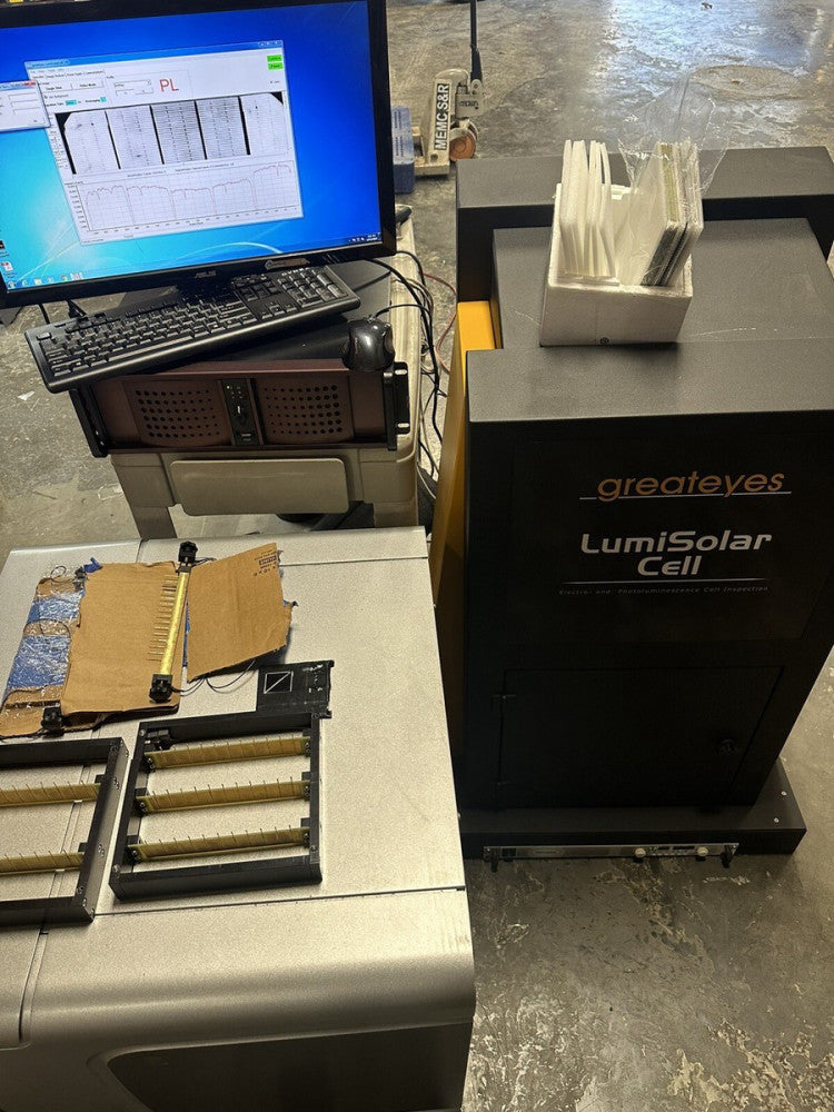 Great Eyes Solar Cell Analyzer, photoluminescence, Infrared Analyzer ...