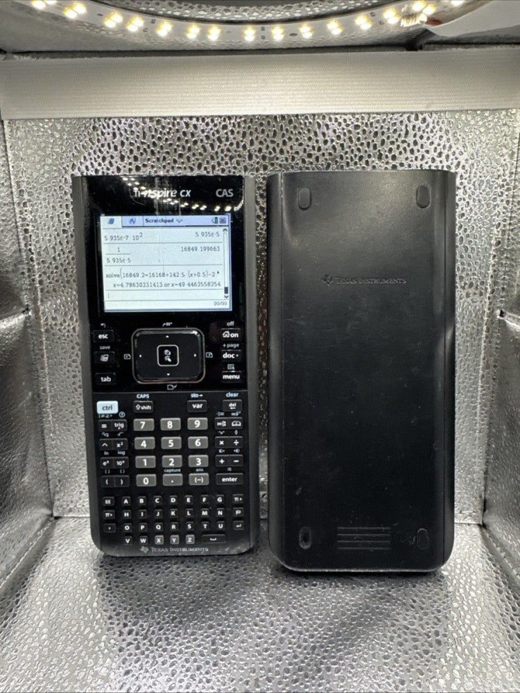 Texas Instruments Ti-Nspire CX CAS Color Graphing Calculator No Charge ...