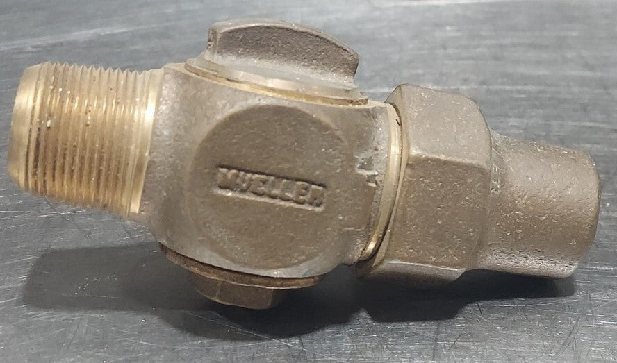 MUELLER - 1" Curb Stop Valve – SPMX SOLUCIONES INDUSTRIALES