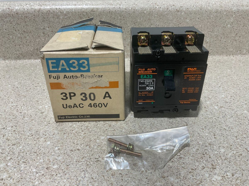 Fuji Electric E3AA 3P, 30A NEW – SPMX SOLUCIONES INDUSTRIALES