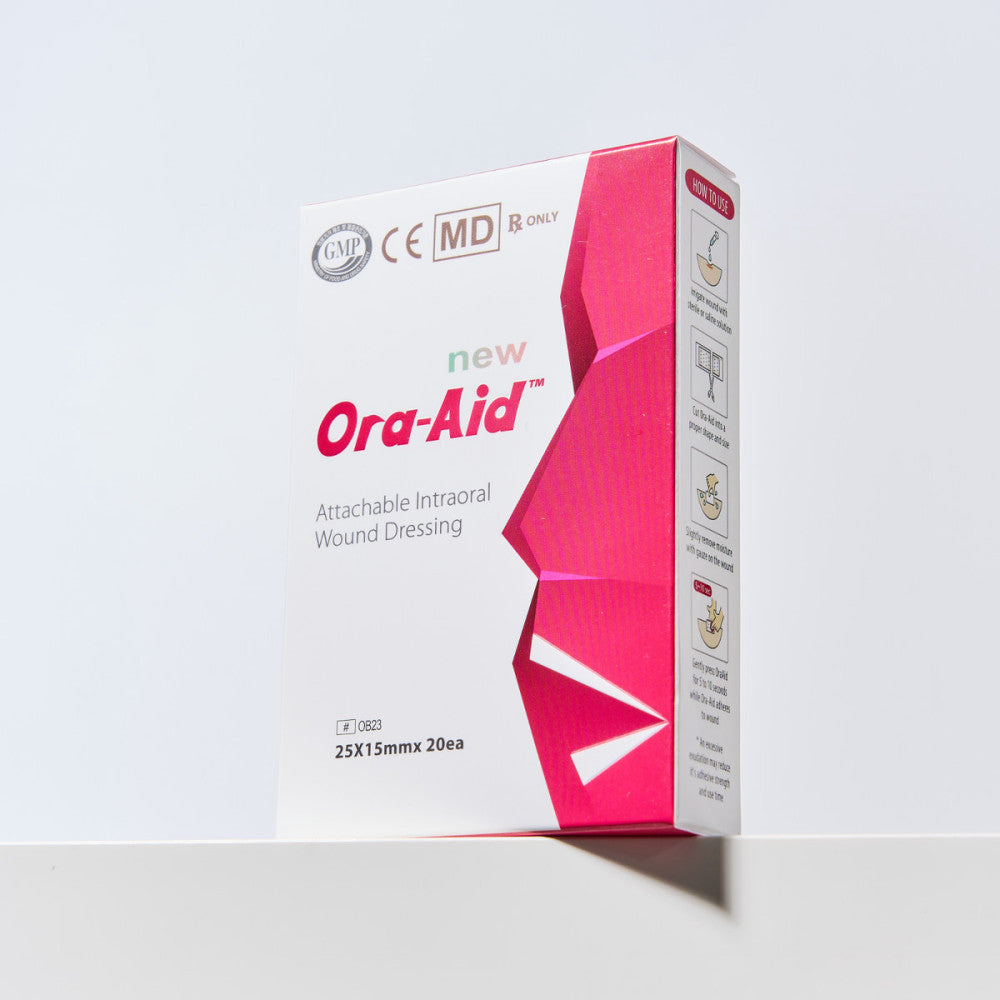 Ora-Aid | Self-adhesive Intraoral Wound Dressing (Implant, Extraction ...