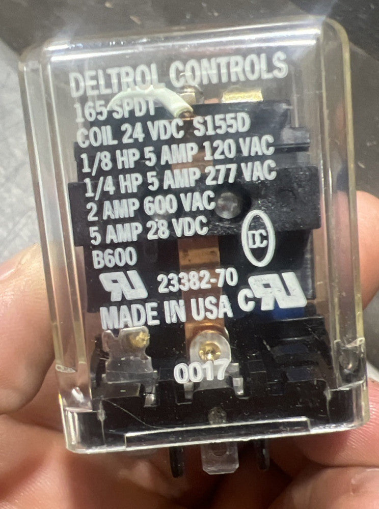 DELTROL CONTROLS 165 SPDT Relay Nos Surplus No Original Box – SPMX ...