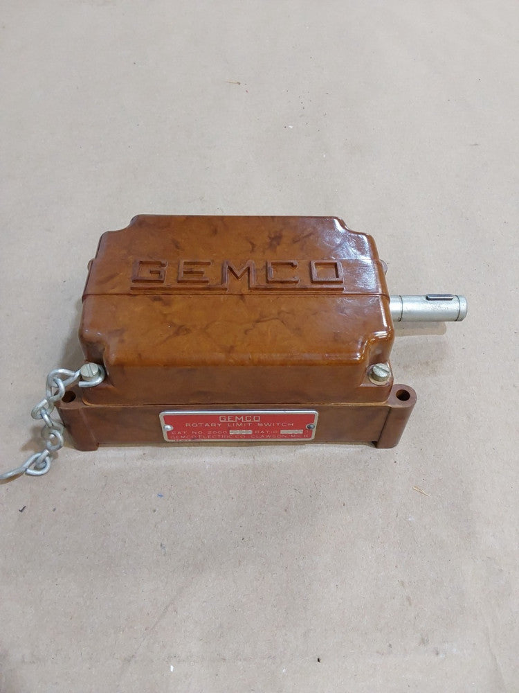 NEW - GEMCO Series 2000 / 2000-182B 100:1 Rotary Limit Switch – SPMX ...
