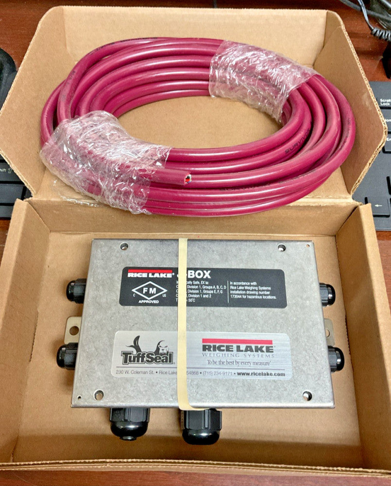 Rice Lake 4-Channel Summing/Junction Box with Cable – SPMX SOLUCIONES ...