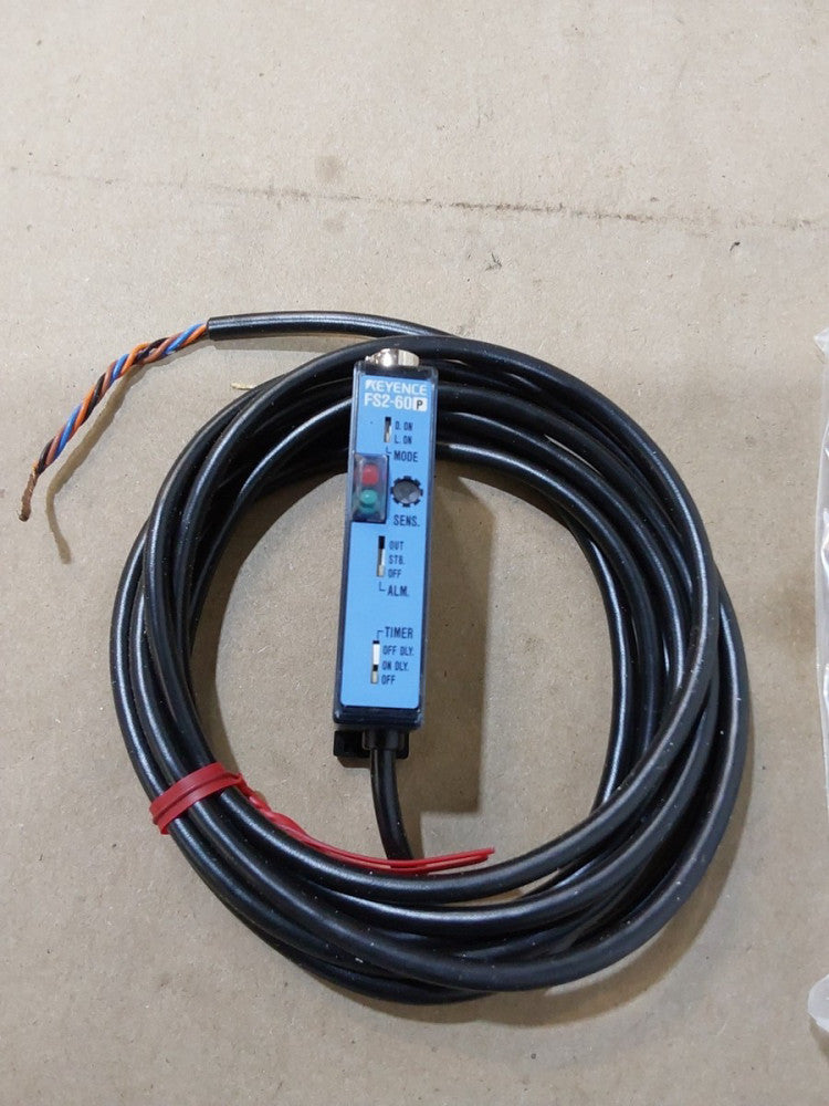 NEW Keyence FS2-60P Optical Fiber Sensor Amplifier – SPMX SOLUCIONES ...
