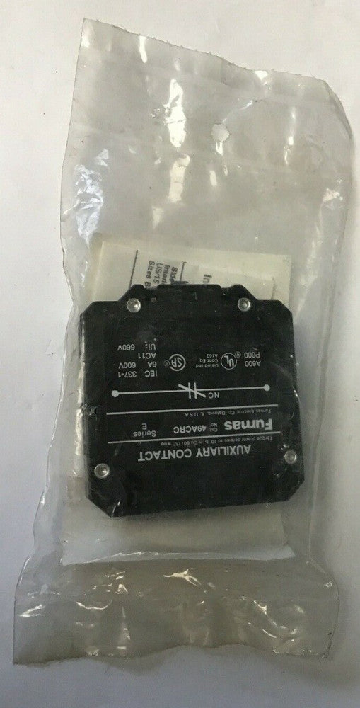 FURNAS 49ACRC ACCESSORY AUXILIARY CONTACT KIT SERIES E 600V – SPMX ...