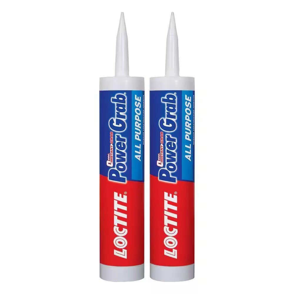 Loctite Power Grab Express 9 oz. Heavy Duty Construction Adhesive 2-Pa ...