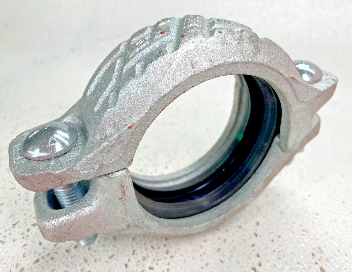 Victaulic Style 07 3" Galvanized Rigid Pipe Coupling Grooved Fitting ...