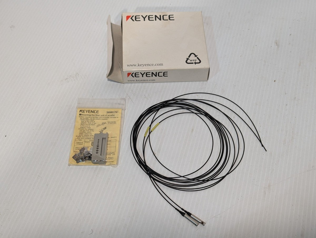 Keyence FU-16Z Side Beam Emitting Digital Optical Fiber Sensor – SPMX ...