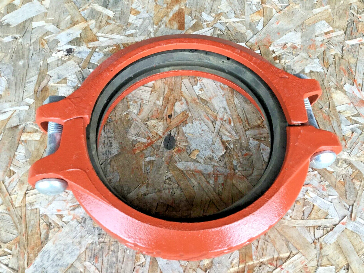 VICTAULIC 8" Figure 07 Zero Flex Rigid Pipe Coupling Complete w/ Gaske ...