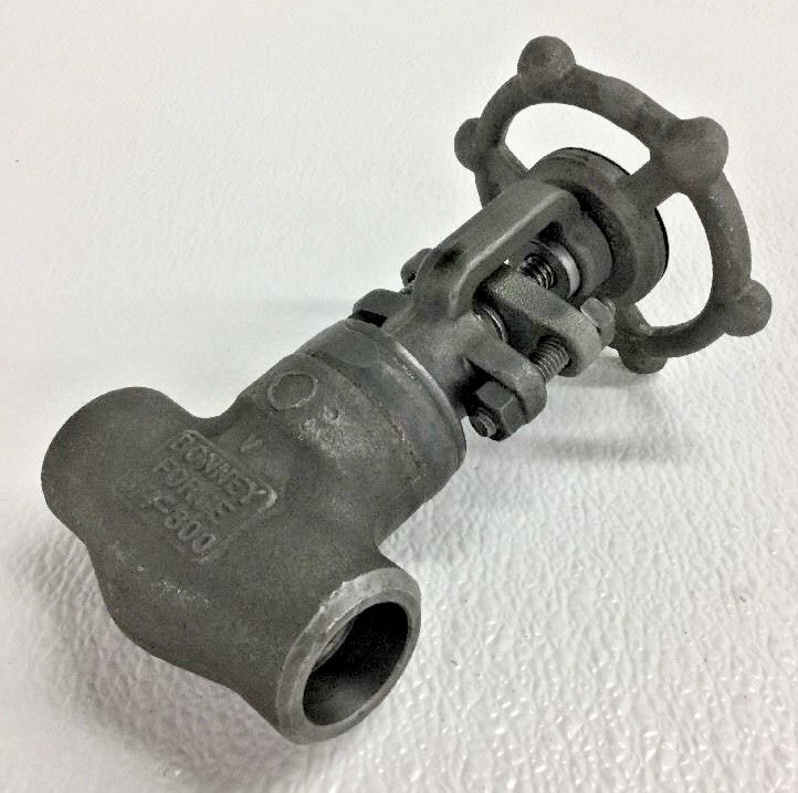 BONNEY FORGE WL11 A105N Gate Valve 3/4" Class 800 Welded Bonnet Socket ...