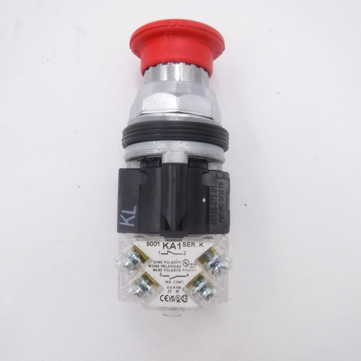 Schneider 65158-072-01 Red Emergency Stop Button – SPMX SOLUCIONES ...