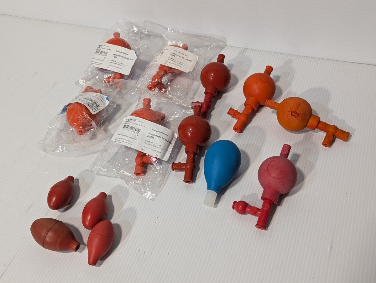 Lot of 14 Synthetic Rubber Safety Pipet Fillers 2-50ML – SPMX ...