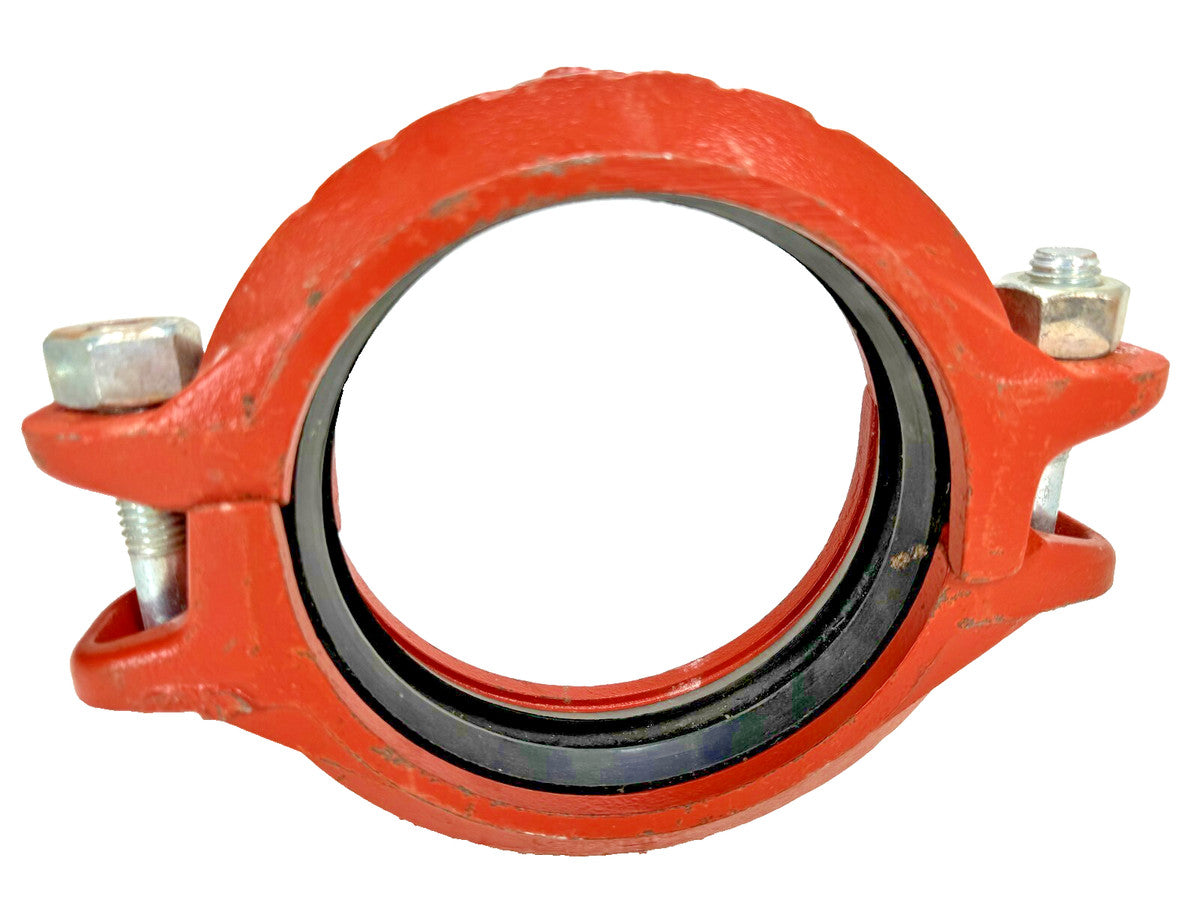 Victaulic 5" Style 07 ZeroFlex Rigid Pipe Coupling Grooved Pipe Fittin ...