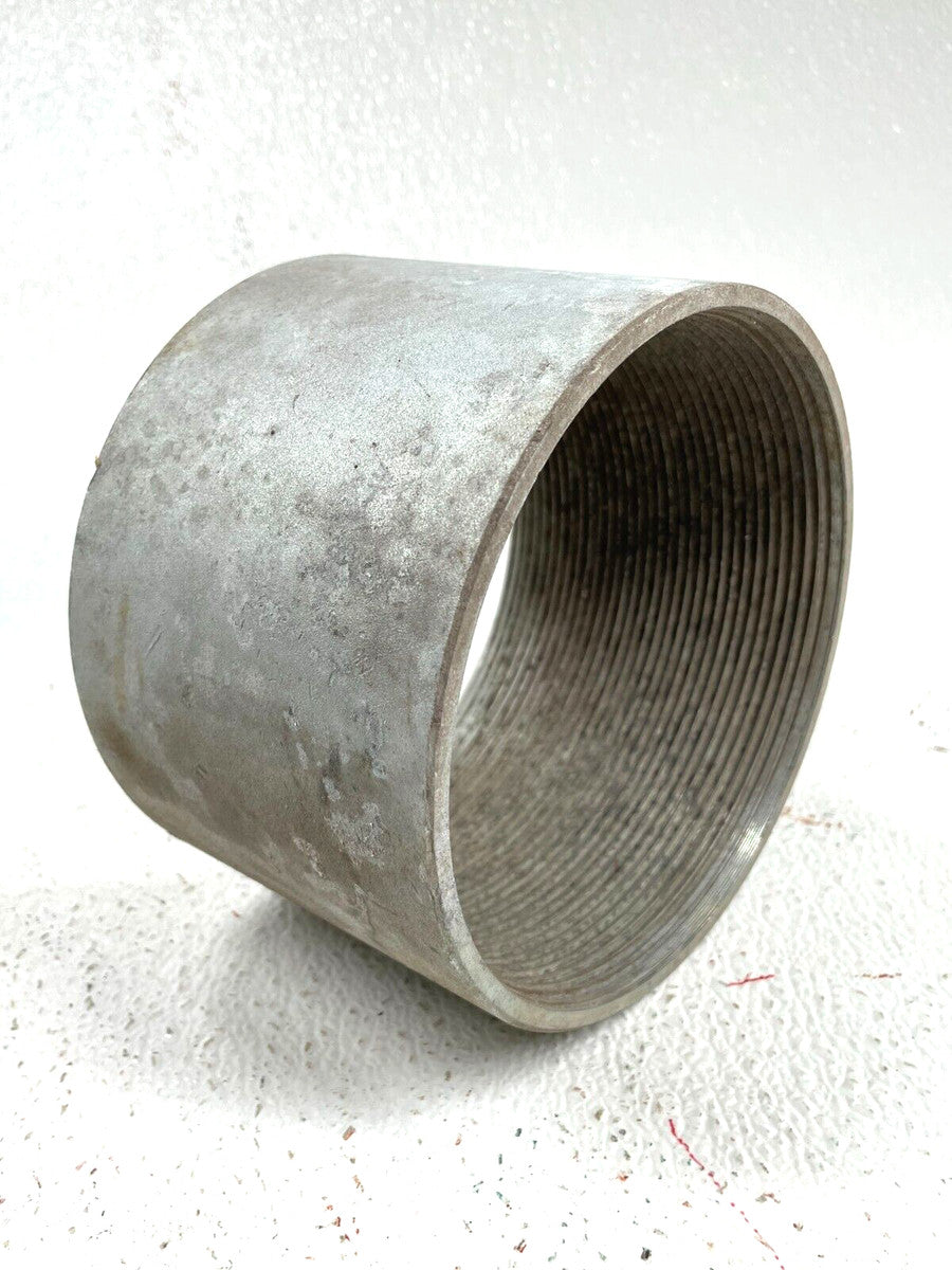 5" Galvanized Rigid Conduit (GRC) Couplings Fits 5" (5.50 OD) Rigid Pi ...