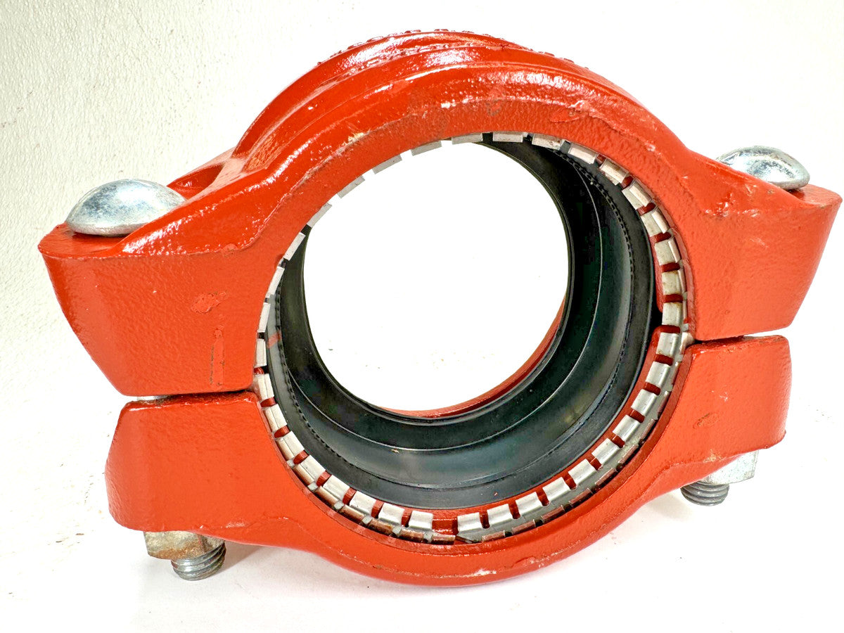 Victaulic 4" Style 907 Transition Coupling HDPE-to-STEEL Pipe Fitting ...