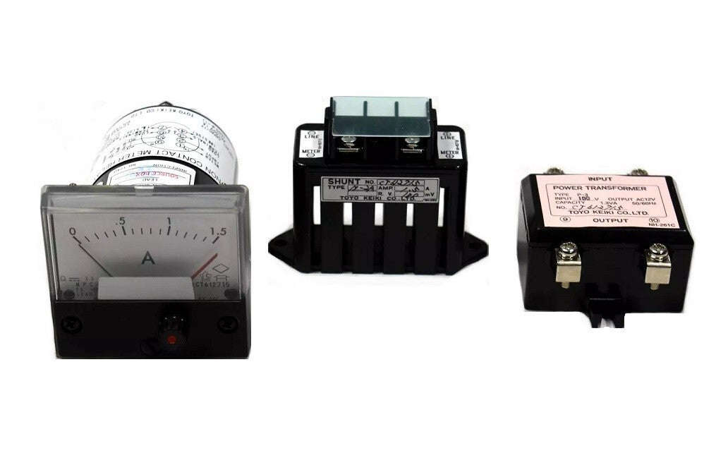 Toyo Keiki MPC-6 Non Contact Meter Relay with Shunt and Power Transfor ...