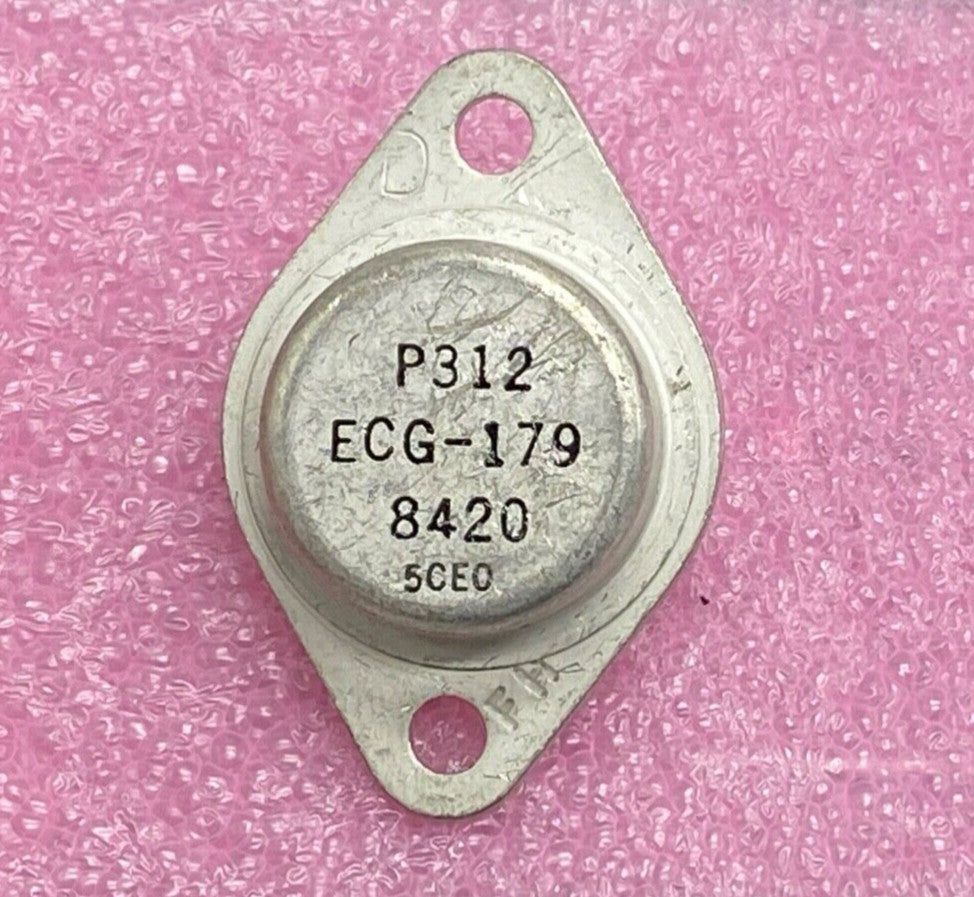 ECG-179 Sylvania PNP power amp transistor TO-3 – SPMX SOLUCIONES ...