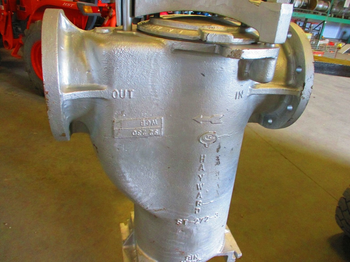 HAYWARD Model 72 Simplex Basket Strainer 8" 150 RF Flange End *MISSING ...