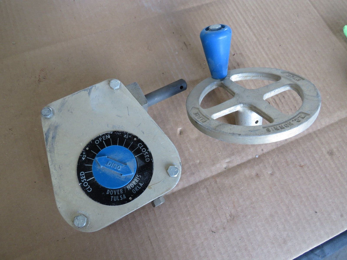 Dover Norris Valve Gearbox Valve controller, handle & control box ...