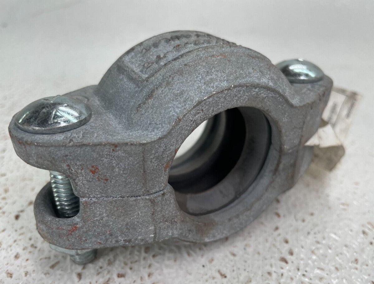 Victaulic 75 1-1/4" Lightweight Flex Coupling Galvanized Grooved Pipe ...