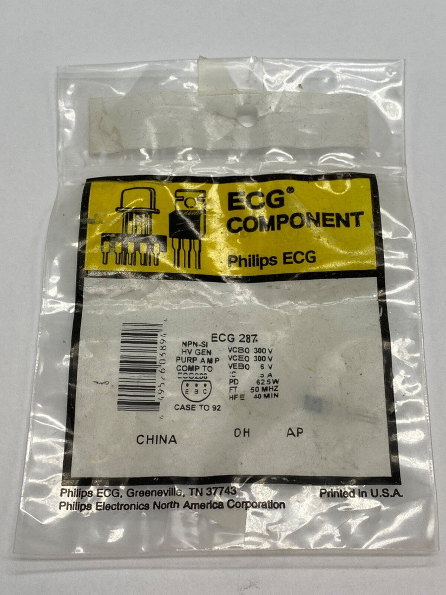 ECG287 transistor NPN Si TO92 package – SPMX SOLUCIONES INDUSTRIALES
