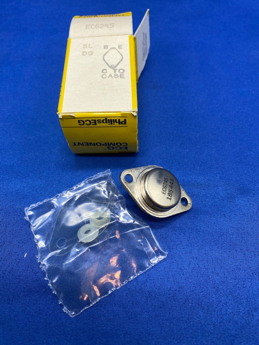 ECG transistor and insulators, ECG245 – SPMX SOLUCIONES INDUSTRIALES