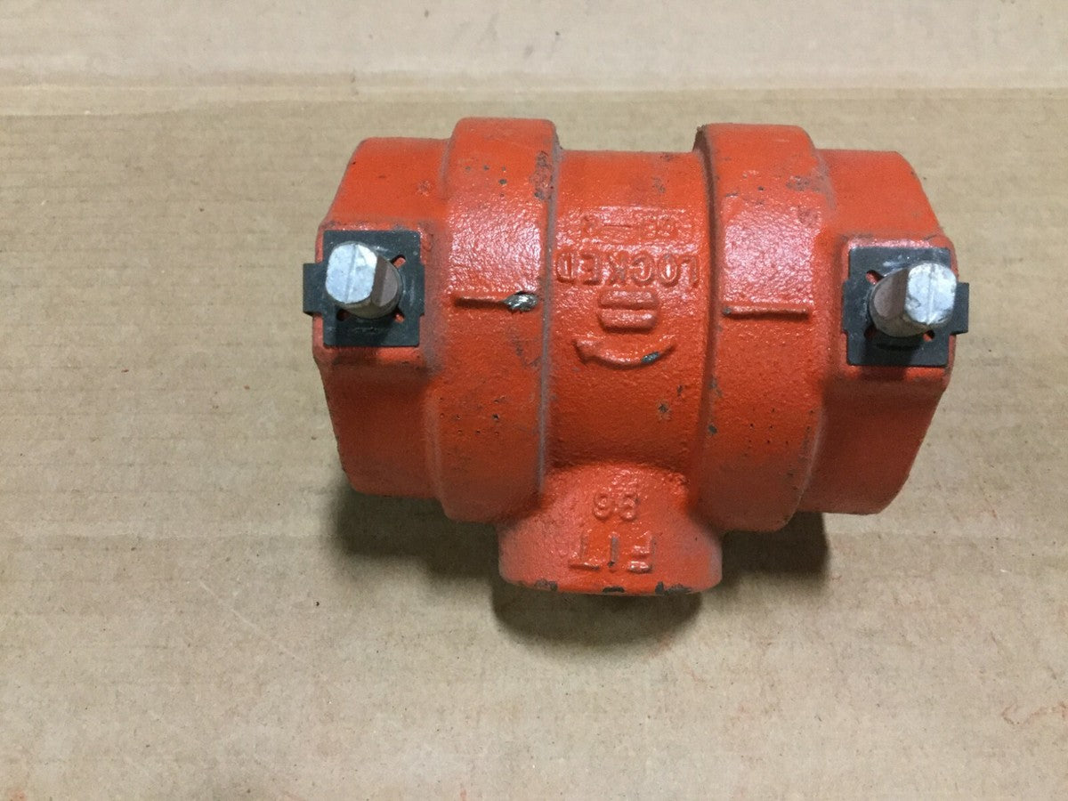 Victaulic Style 96 FIT Reducing Tee 2" FIT x 3/4" Female NPT Thread ...