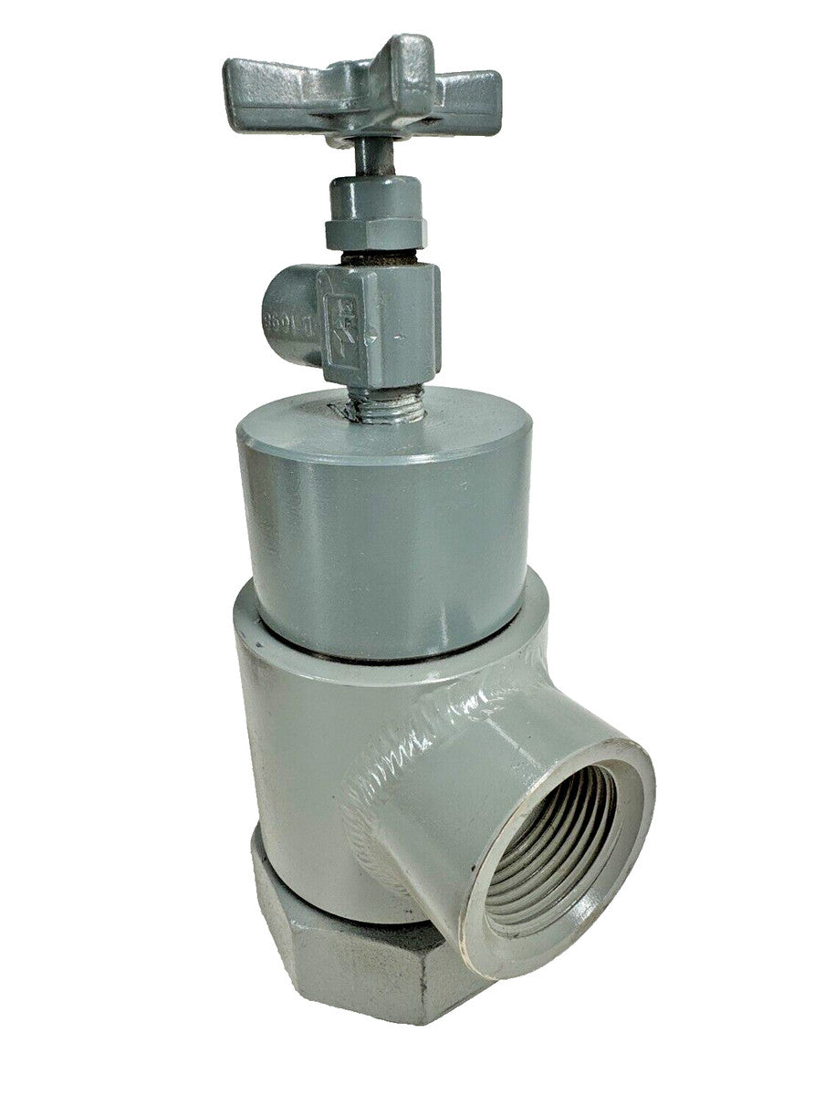 SUMMIT Liquid Level Control Valve 1" F-NPT Inlet / Outlet with 1/4" Bl ...