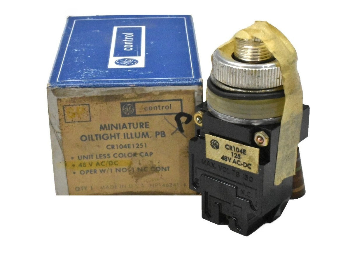 GE General Electric CR104E1251 Push Button 48V AC/DC – SPMX SOLUCIONES ...
