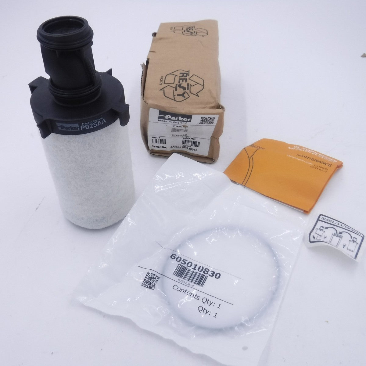 OEM Parker Domnick Hunter P025AA Compressed Air Filter Element – SPMX ...