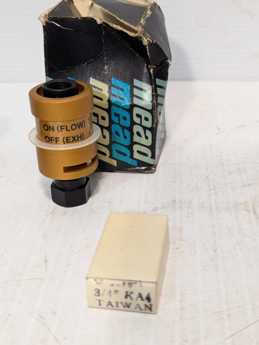 Mead SLV-25 Mechanical Air Control Valve - Body Ported, 2 Port, 2 Posi ...