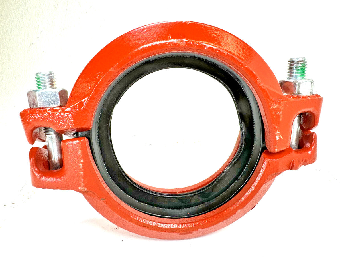 Victaulic 4" 107V Quick-Vic Rigid Coupling Grooved End Pipe Fitting ...