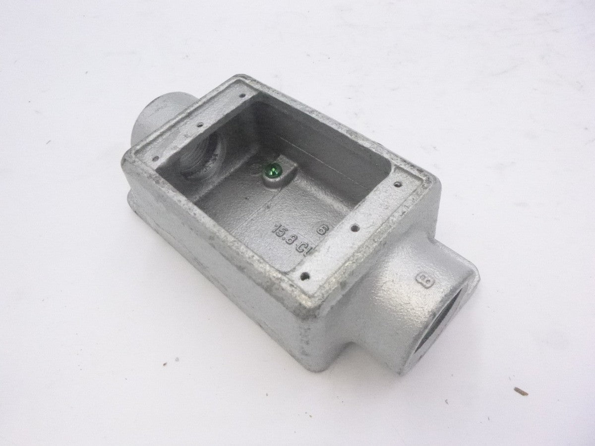 Eaton Crouse Hinds Series 1" Single Gang C Shape Condulet FS Device Bo ...