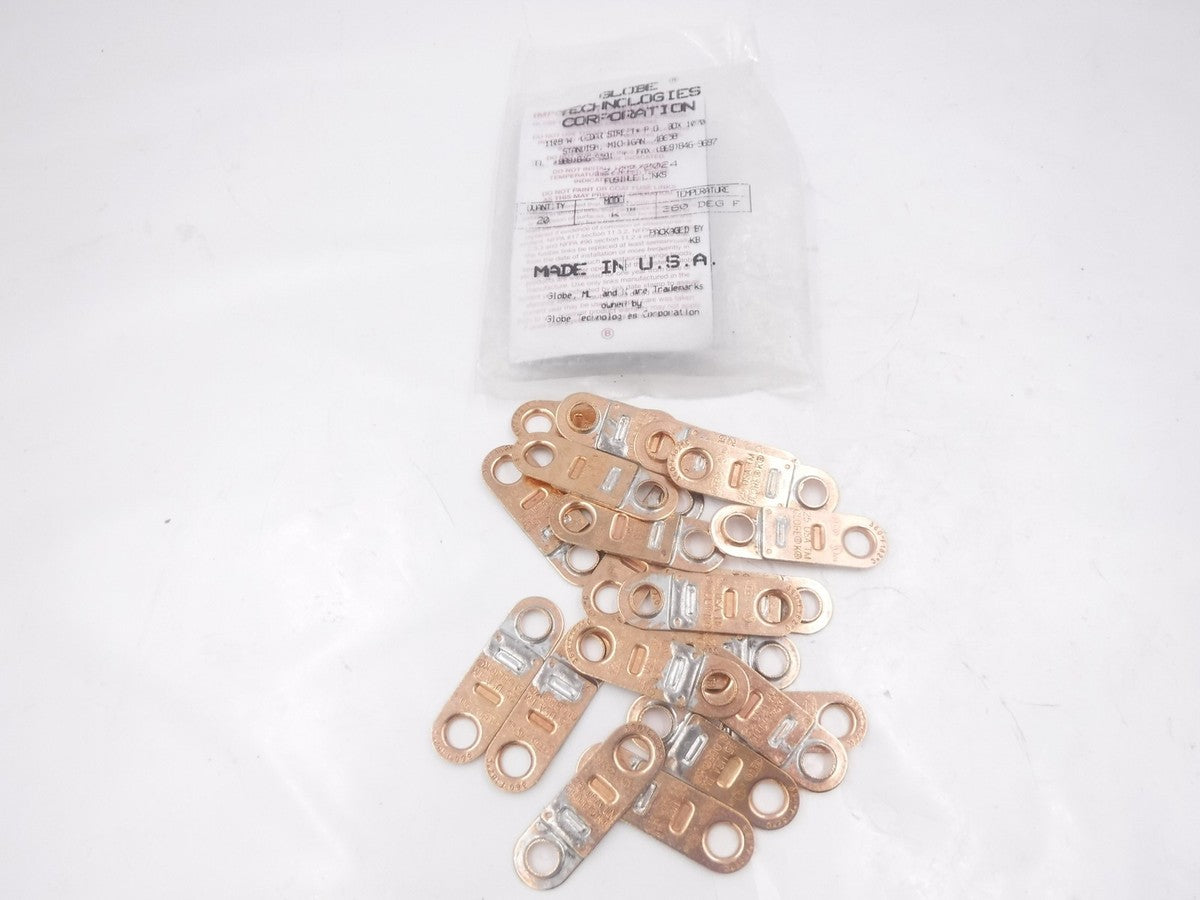 20 Pack Globe Technologies 360°F Model K Fire Protection Fusible Links ...