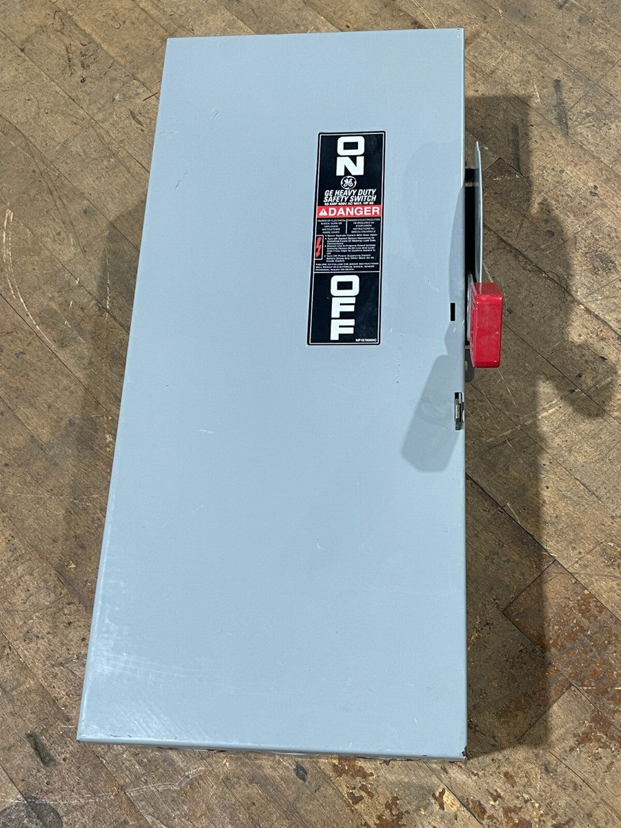 GE TH3362 Fusible Safety Disconnect Switch 60A 600VAC 250VDC 3P Type 1 ...