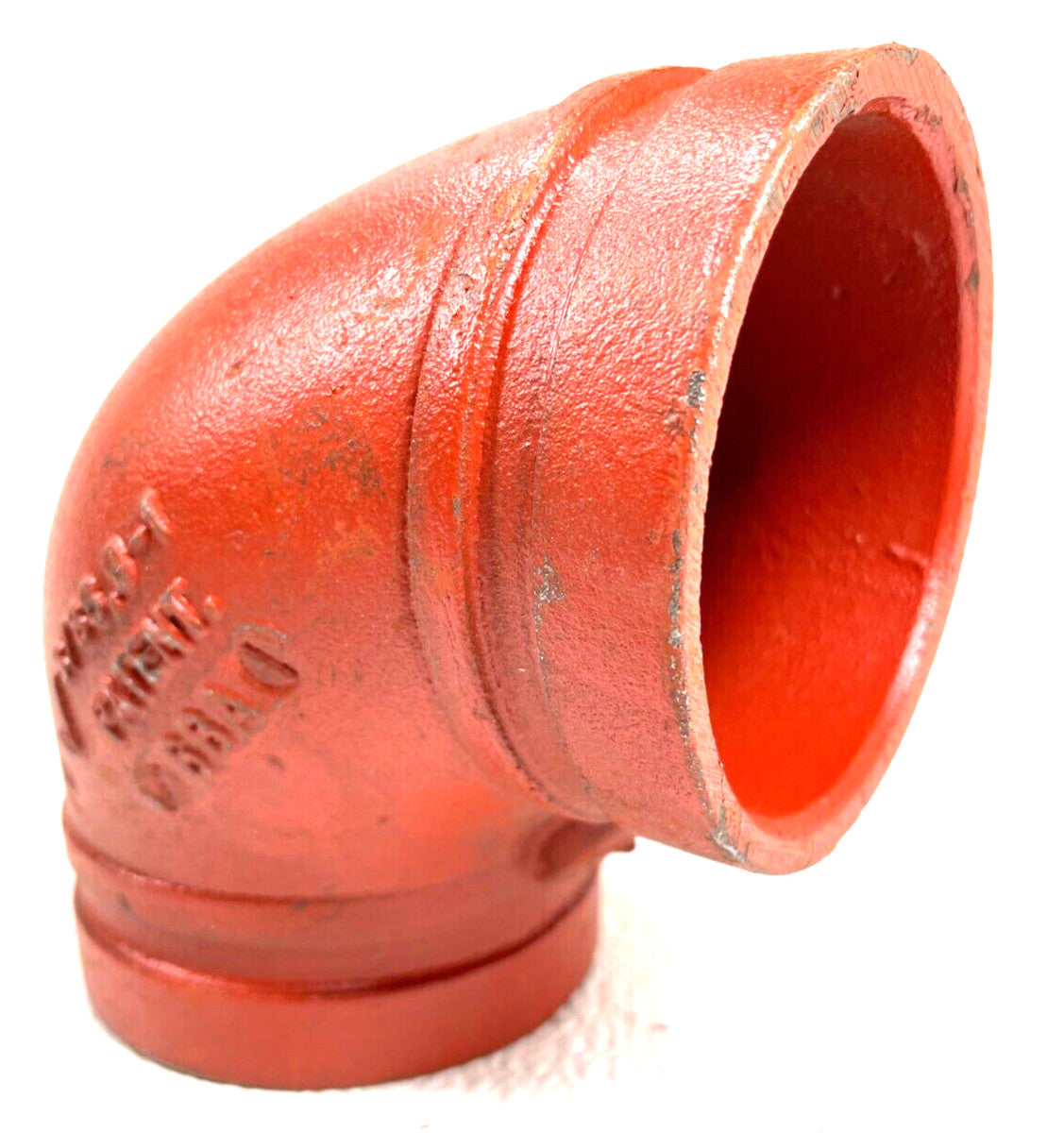 Victaulic Firelock Style 001 3" 90-Degree Elbow Grooved End Pipe Fitti ...