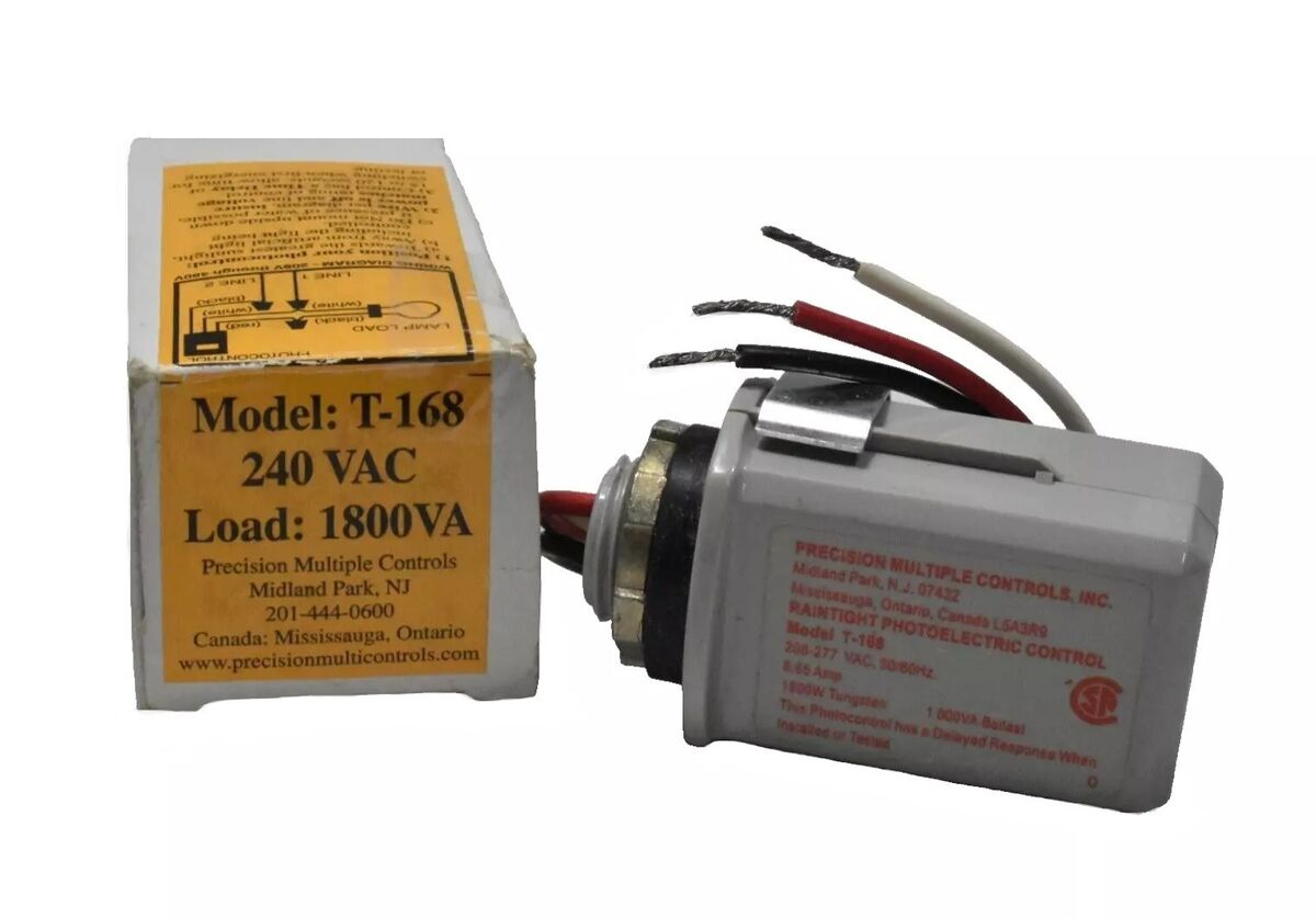Precision Multiple Controls T-168 Photocell Sensor – SPMX SOLUCIONES ...