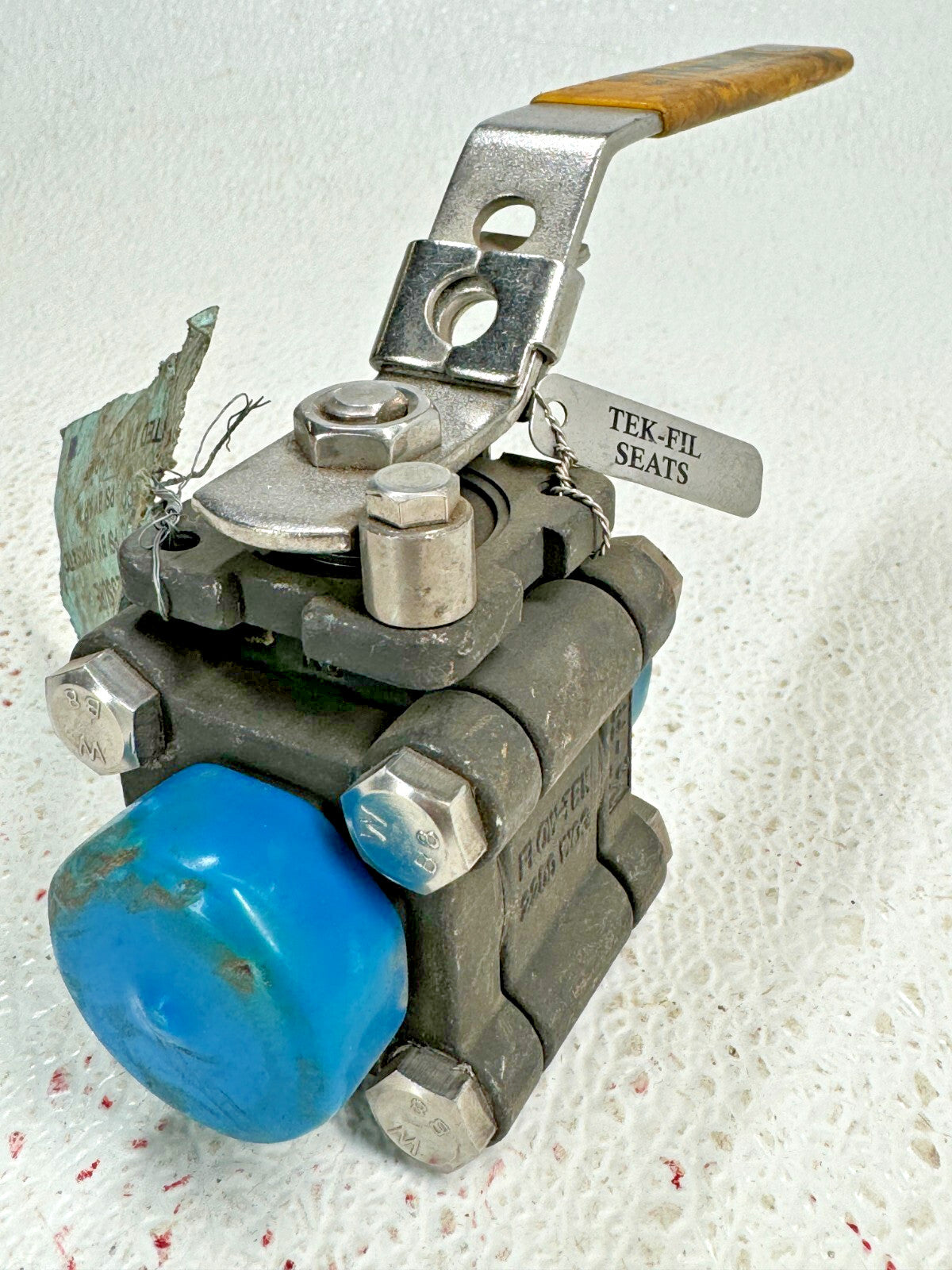 TRIAD FLOWTEK Ball Valve 1" Socket Weld 2200-psi FIRESAFE w/ Locking L ...