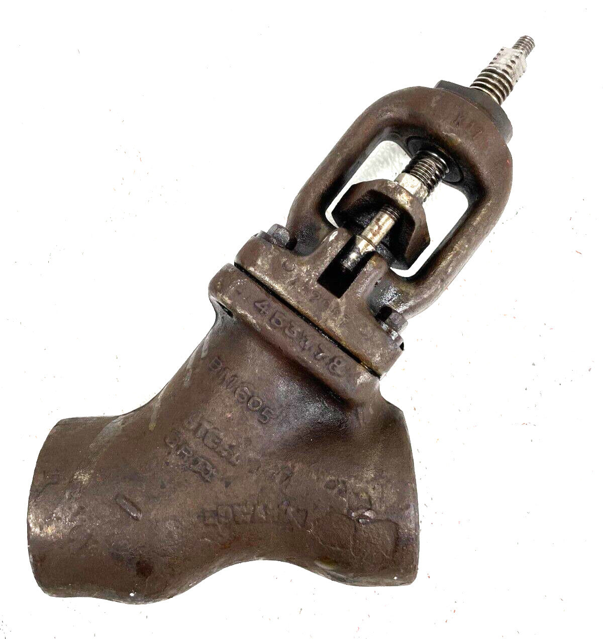 EDWARD 2" Y-Pattern Globe Stop-Check Valve Socket Weld Ends * NO TAG ...