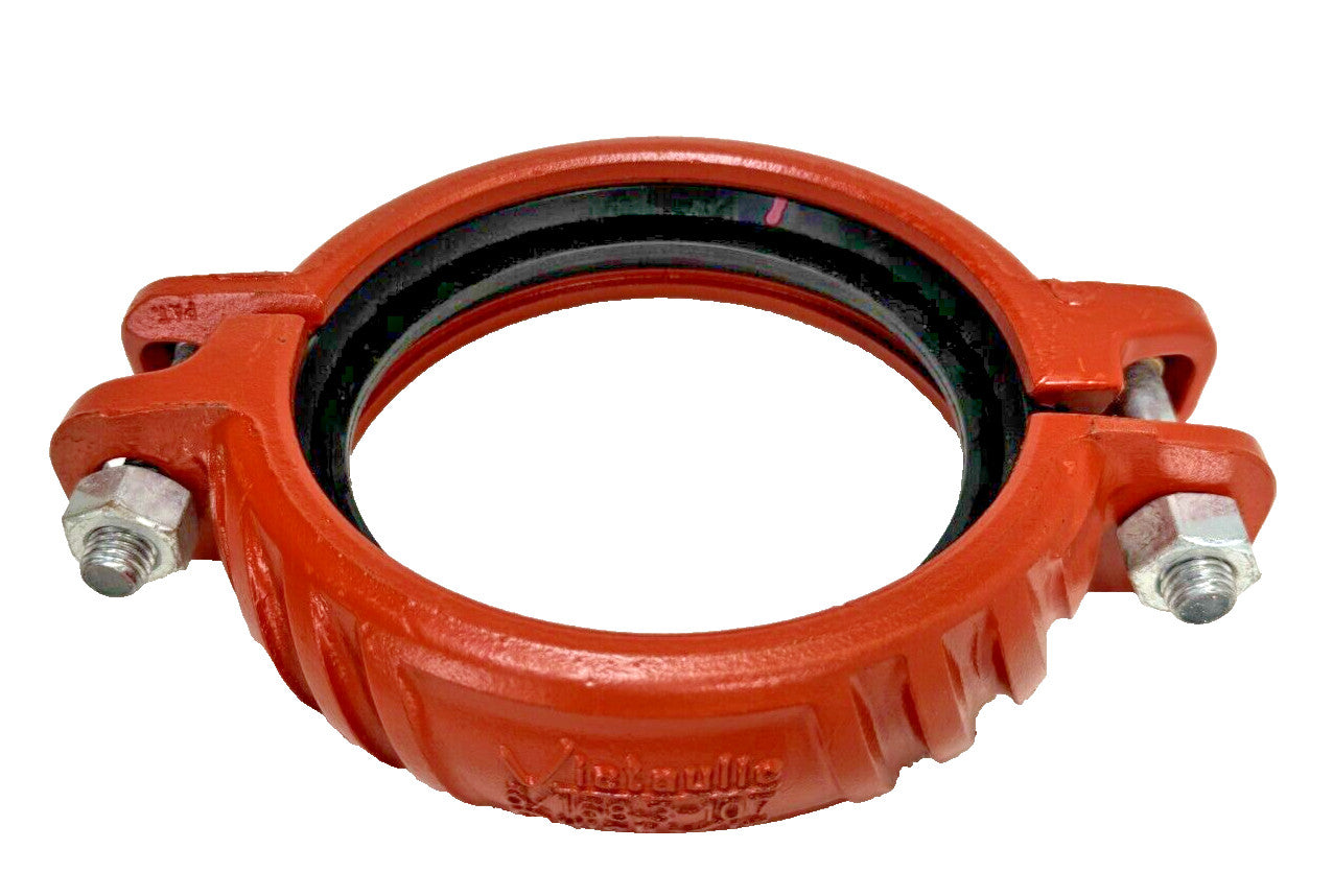 Victaulic 6" 107 Quick-Vic Rigid Coupling for Grooved End Pipe & Fitti ...