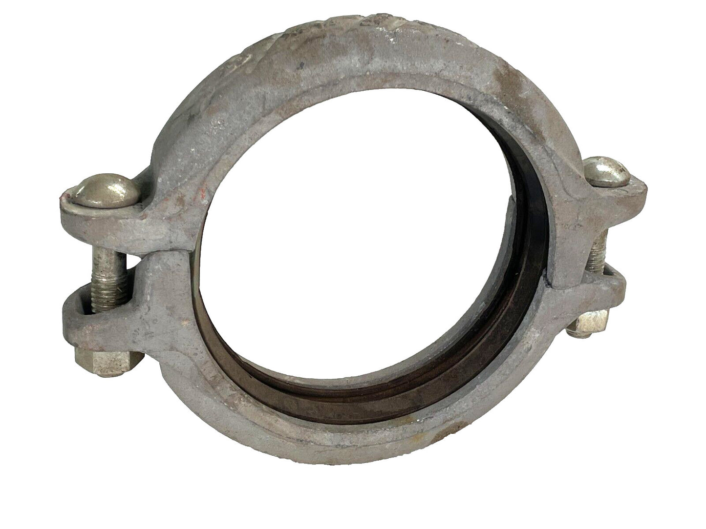 Victaulic 6" Style 07 Galvanized Zero Flex Rigid Grooved End Pipe Coup ...